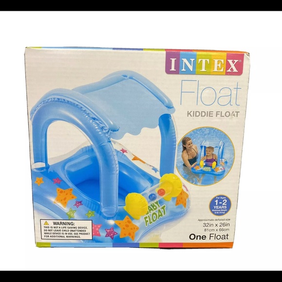 Intex | Toys | New Intex Kiddie Float Swimming Pool Raft | Poshmark